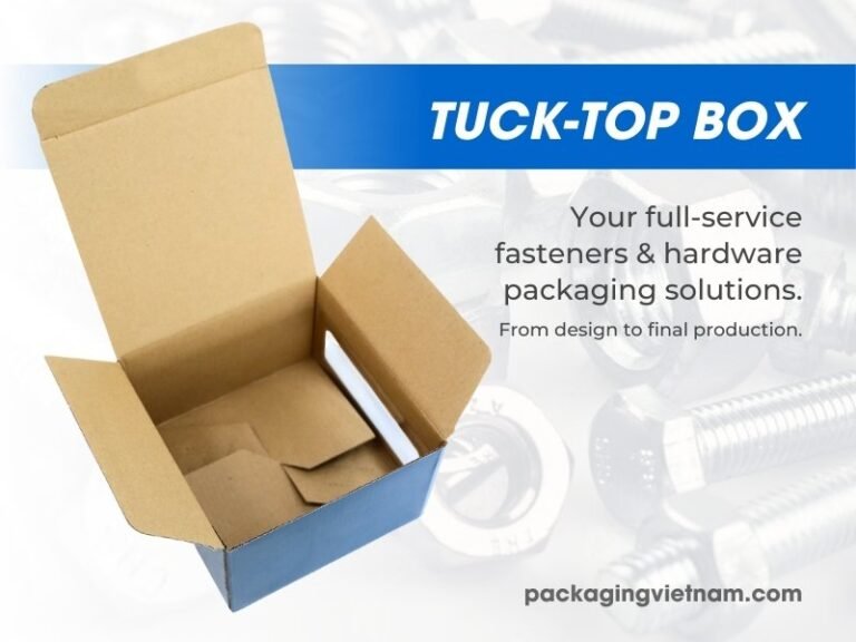 Fastener packaging: 4 Types of boxes for your products